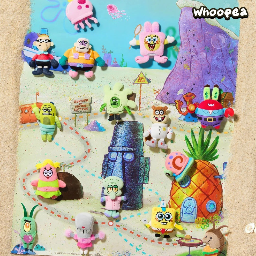 SpongeBob Bikini Bottom One-Day Tour Series Plush Blind Box – WHOOPEA