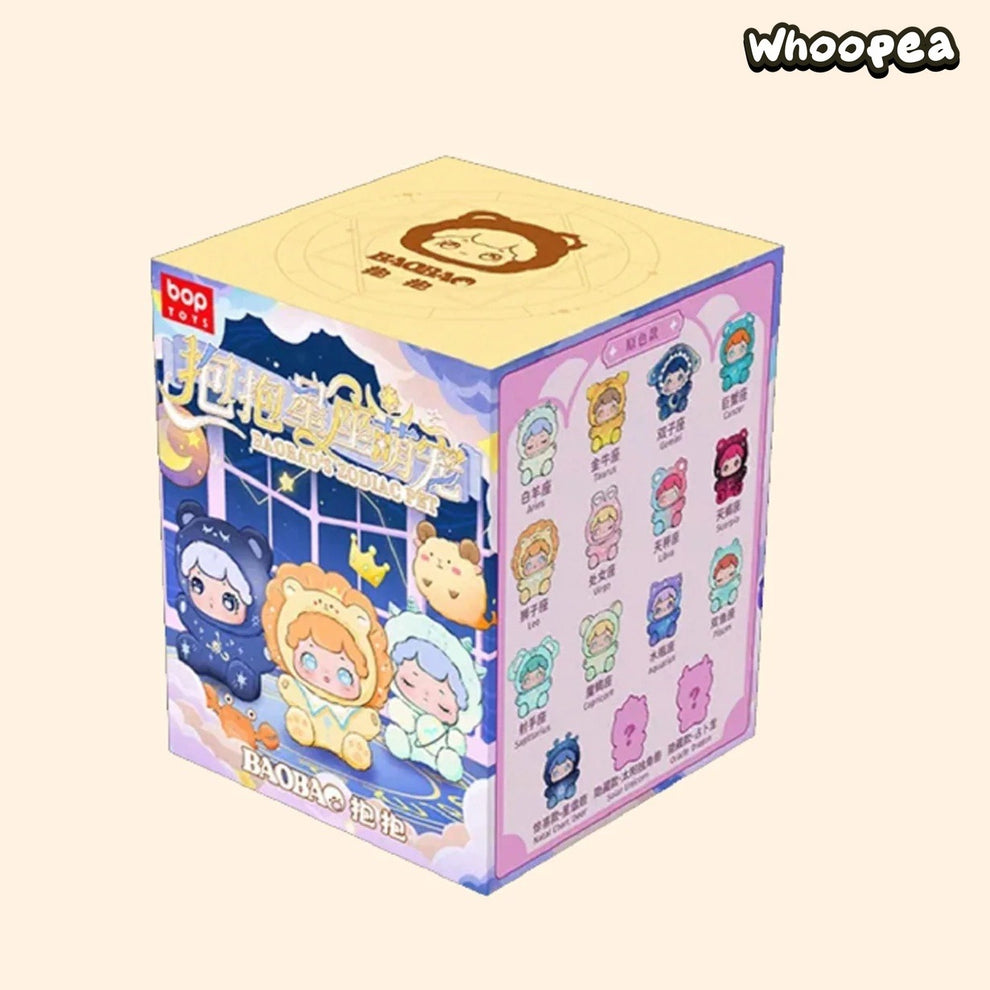 Baobao's Zodiac Pet Series Mini Beans Figures, Blind Box – WHOOPEA