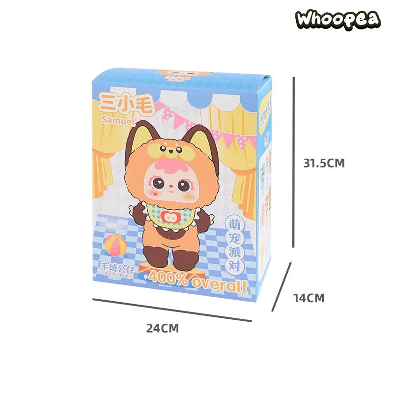 Samuel 400% Cute Pet Party Series Plush Dolls, Blind Box – WHOOPEA