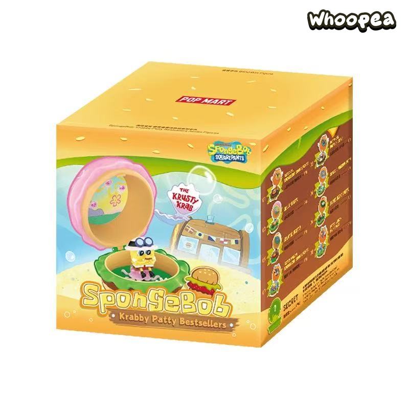 POPMART SpongeBob Krabby Patty Hot Sale Series Blind Box (PRE-ORDER ...