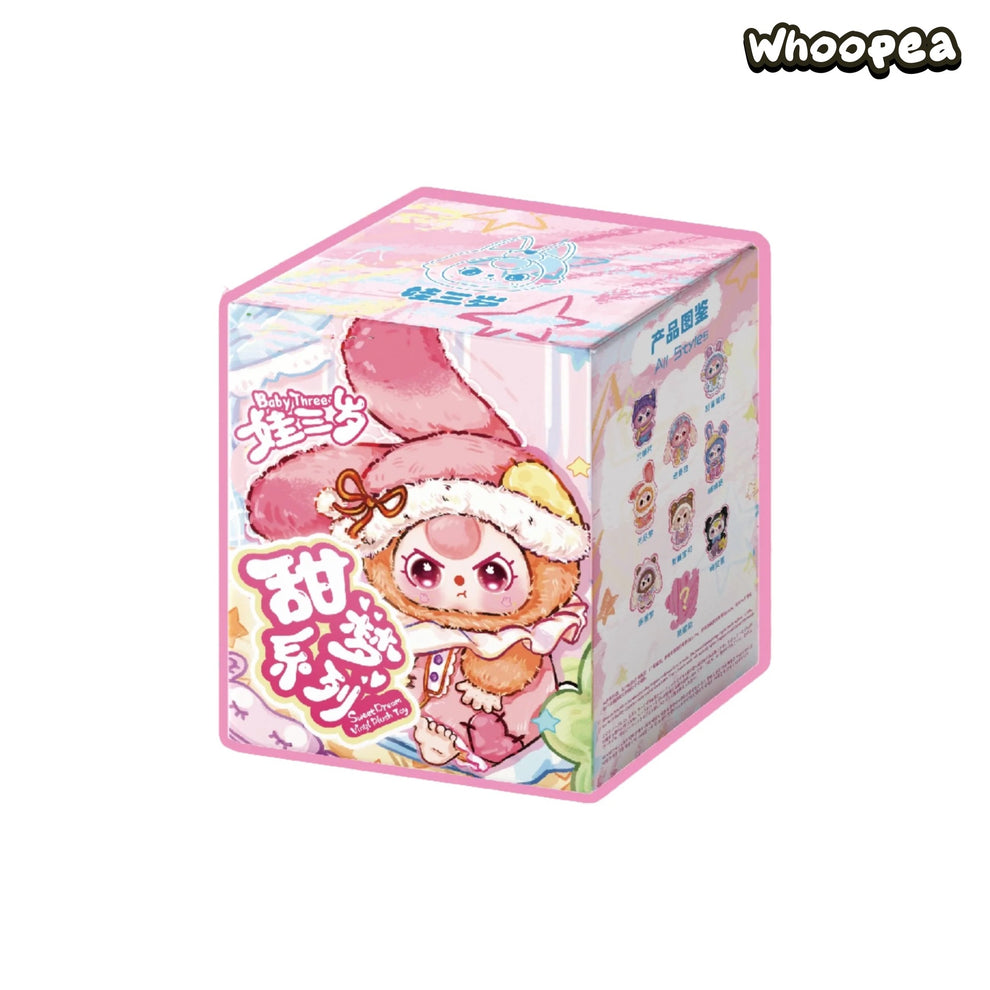 Baby Three Sweet Dream 100% Series Plush Dolls, Blind Box – WHOOPEA