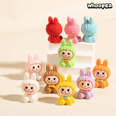 Labubu Collection, Mini Figures, 10 Colors, Luminous and Regular – WHOOPEA