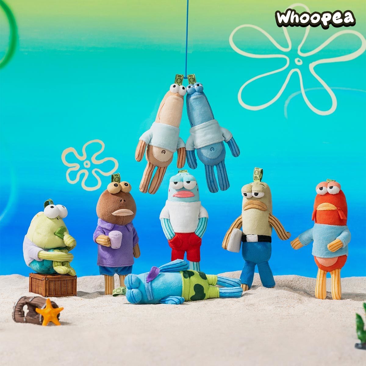 Bikini Bottom Buddies - Whimsical Plush Dolls, Blind Box – WHOOPEA