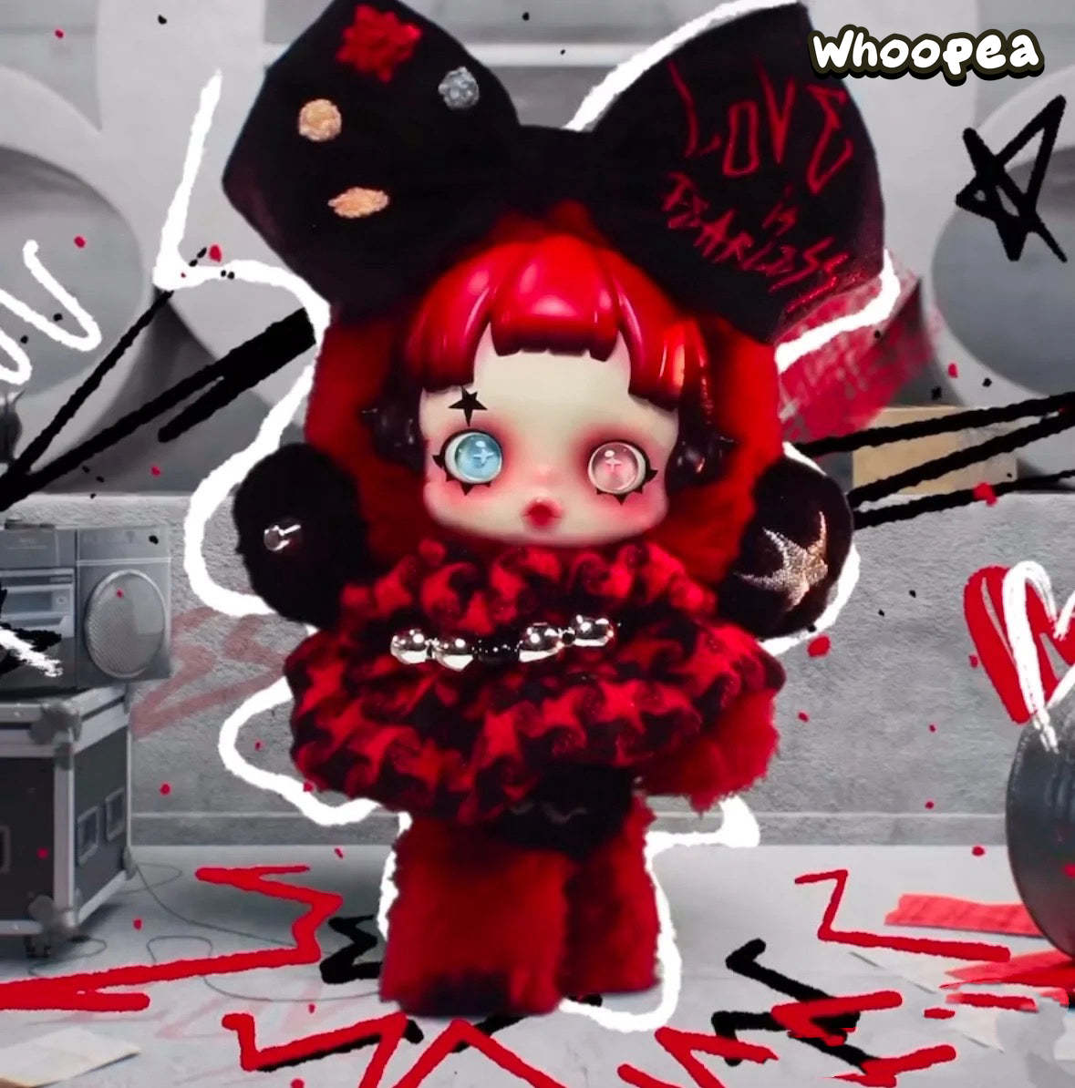 SKULLPANDA Plush-6kHz, Europe Limited – WHOOPEA