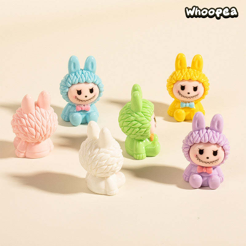Labubu Collection, Mini Figures, 10 Colors, Luminous and Regular – WHOOPEA