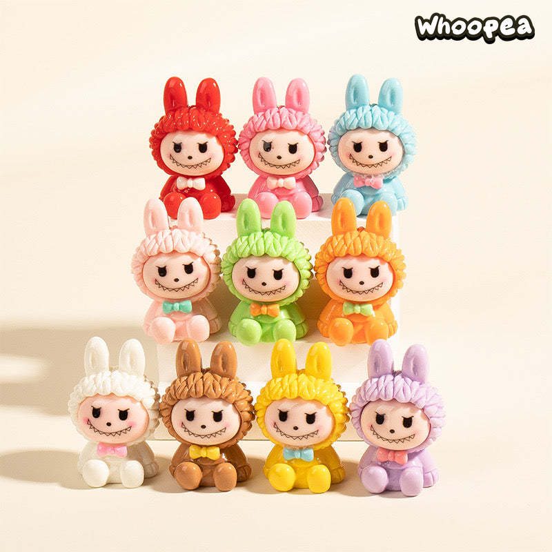 Labubu Collection, Mini Figures, 10 Colors, Luminous and Regular – WHOOPEA